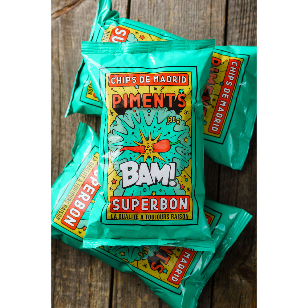 Superbon Chips Pimento 135g (4.8oz) sharing bags – We Love Crisps