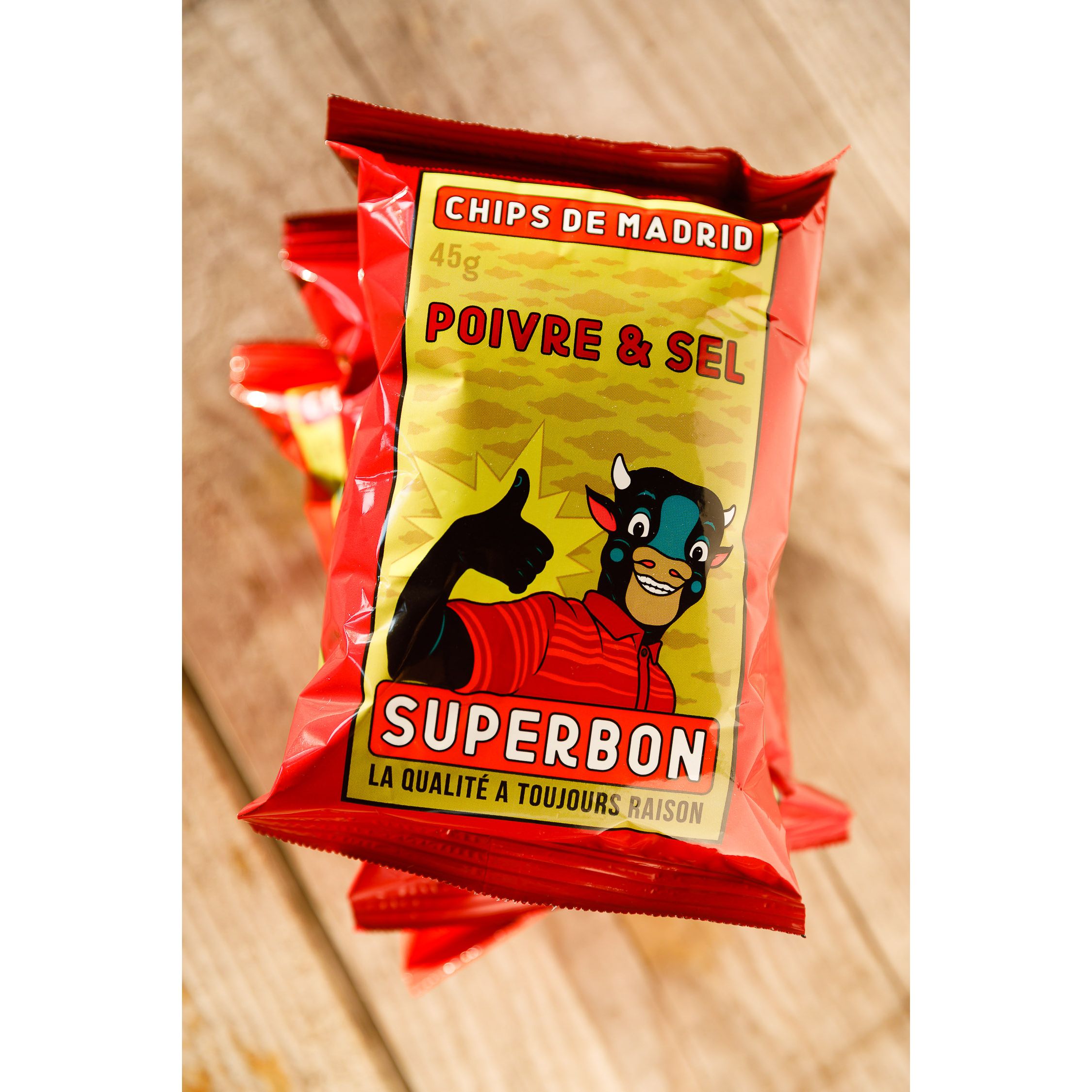 Superbon Chips Salt & Pepper 135g (4.8oz) sharing bag – We Love Crisps